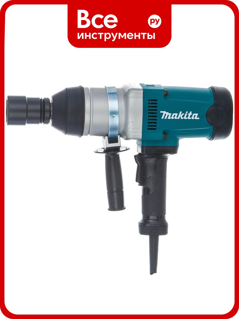Электрический гайковерт Makita TW1000, с заржавевшим крепежом конструкций