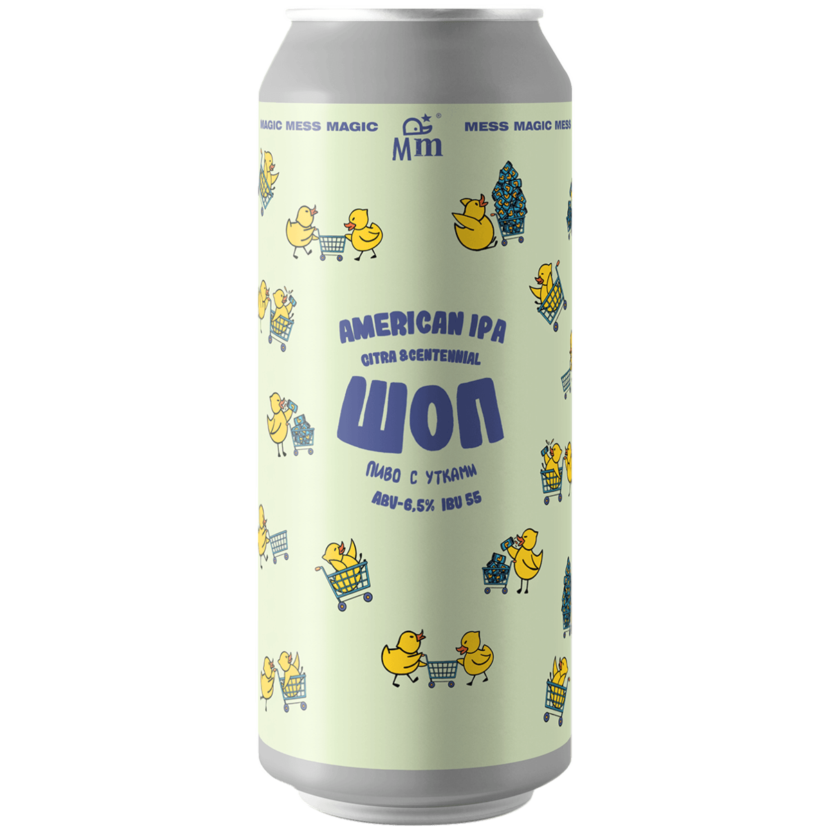 Пиво Magic Mess Шоп IPA светлое 0,45 л ж/б