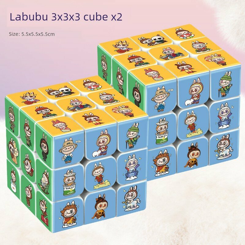 Кубик Рубика 3x3, гладкая антистрессовая игрушка для детей, развивающая игрушка Sanrio для начинающих, для детского