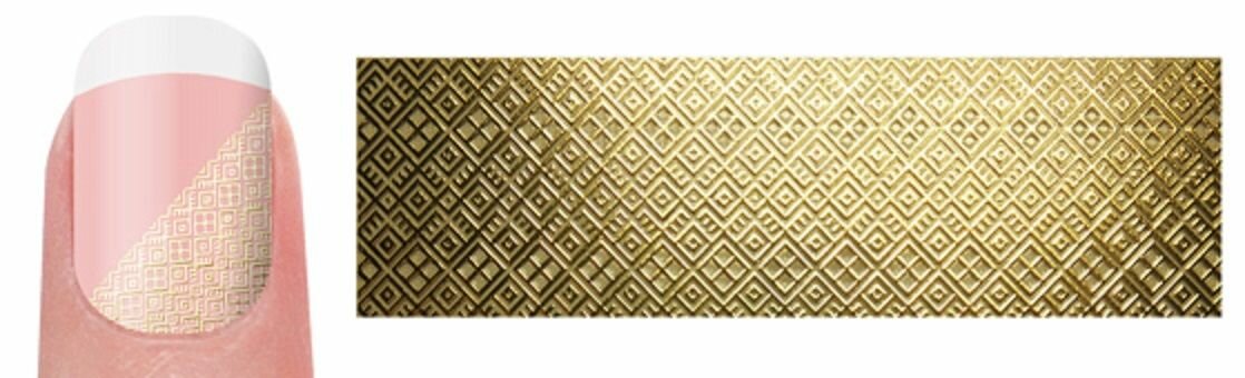 Наклейки самоклеющиеся "Декупаж Кружевной" SEVERINA № 204 GOLD