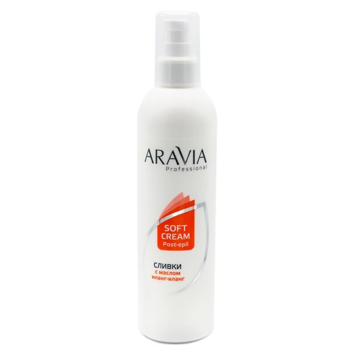 Aravia Сливки для восстановления рН кожи с маслом иланг-иланг Professional Soft Cream Post-Epil Сливки 300мл