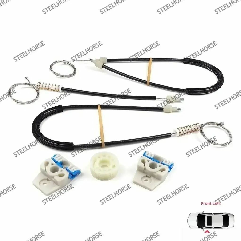 Стеклоподъемник (ремкомплект) передний левый VW Golf 5 2003-2009; Golf 6 2009-2013; Golf Plus; Jetta 2005-2011