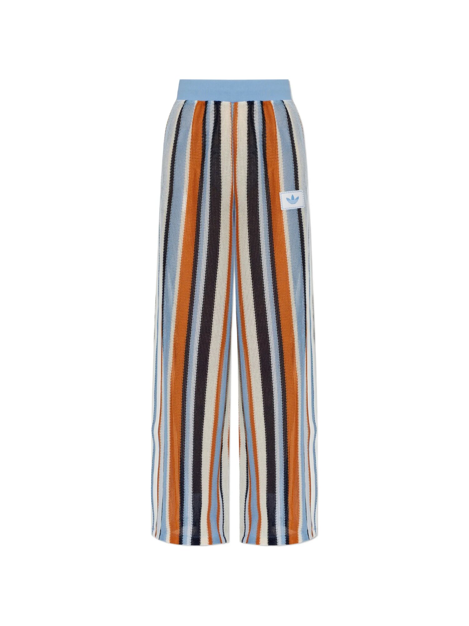 Брюки Firebird Summer Glow striped logo-patch trousers