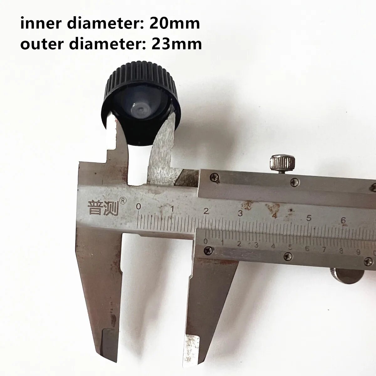 Черные конусные колпачки 20mm