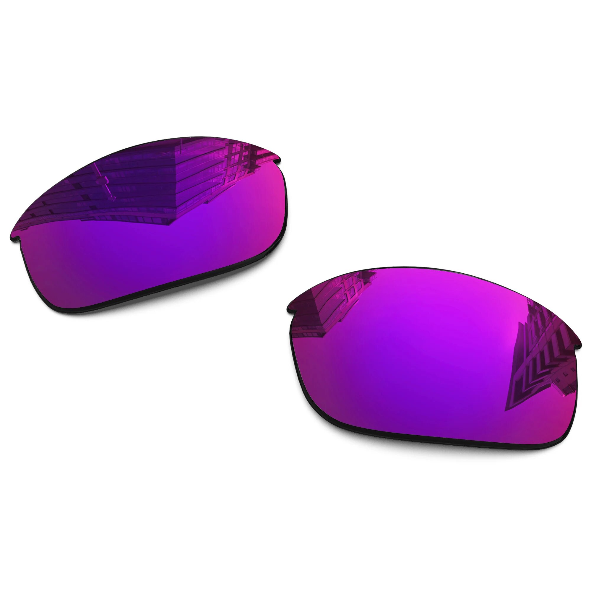 Поляризованные линзы ONDEX Oakley Flak Jacket, фиолетовый Midnight Sun