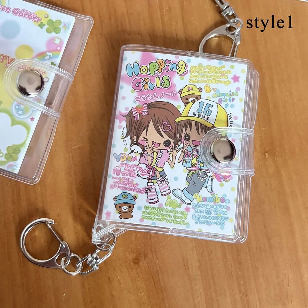 Мини-блокнот с брелоком Hopping Girls, style1