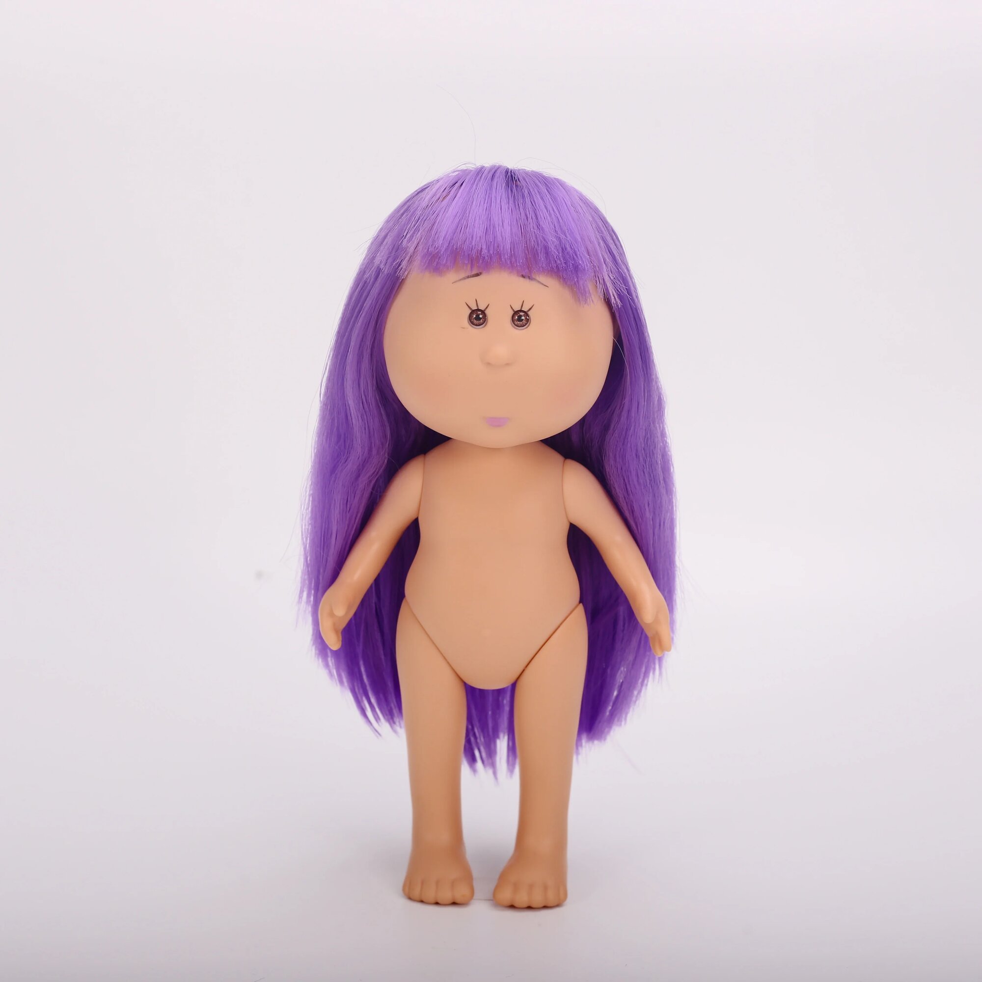 Кукла-картошка 24 см ручной работы Фиолетовый, Doll11