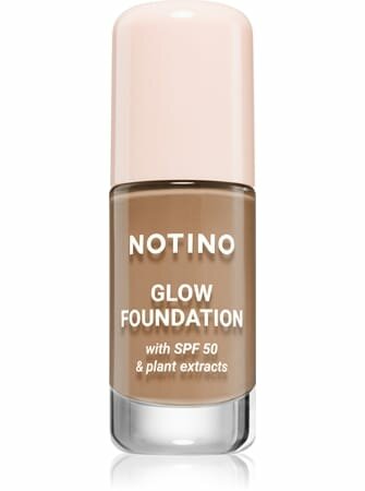 Тональный крем notino glow foundation with spf 50 & plant extracts, 01 medium deep neutral, 30 мл