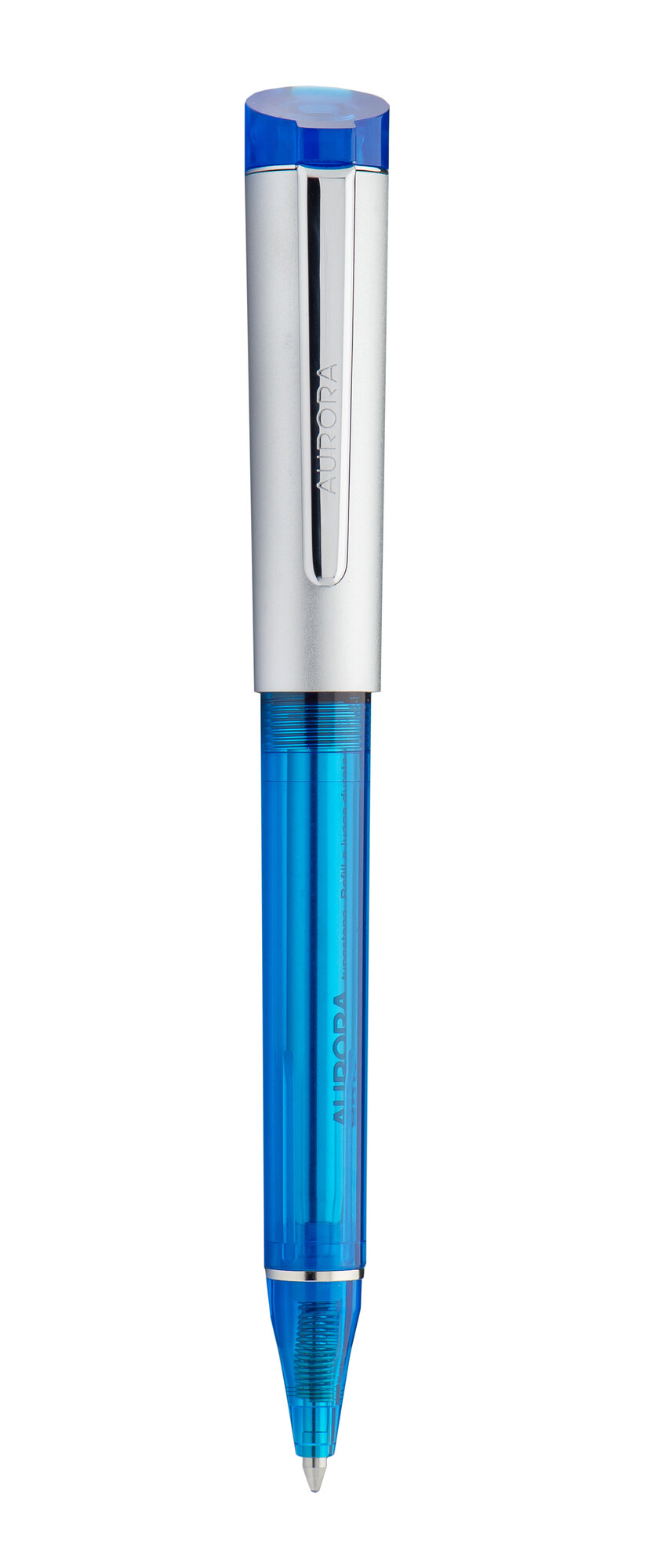 Шариковая ручка Aurora Kappa Blue satin chrome CT, в подарочной коробке K35-AZ