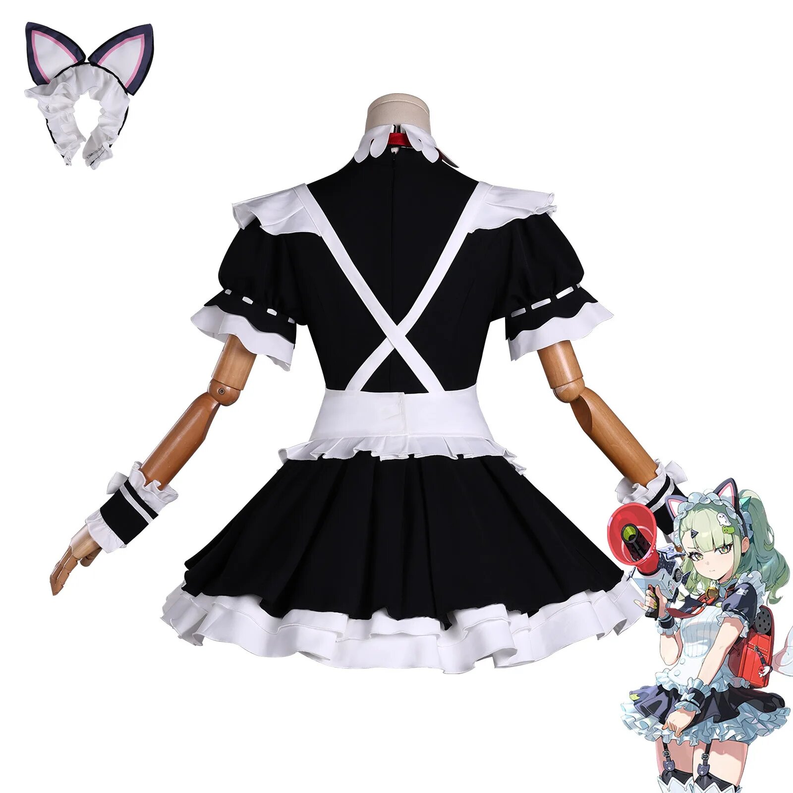 Костюм Sunna из Zenless Zone Zero S, Costume And Wig — фото 1