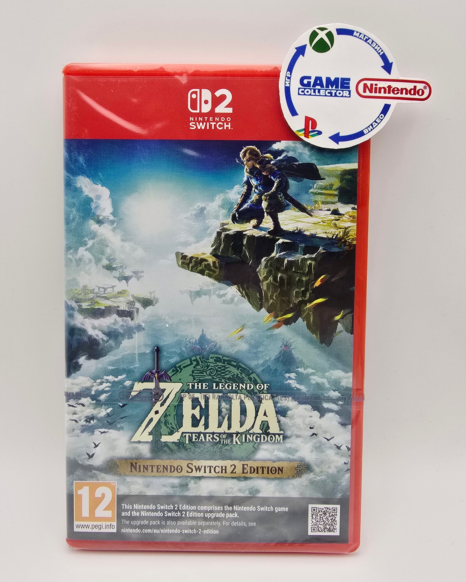 Игра The Legend Of Zelda Tears Of The Kingdom для Nintendo Switch 2 на картридже на русском языке.