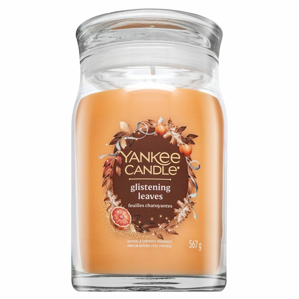 Свеча Yankee Candle Glistening Leaves 567 г