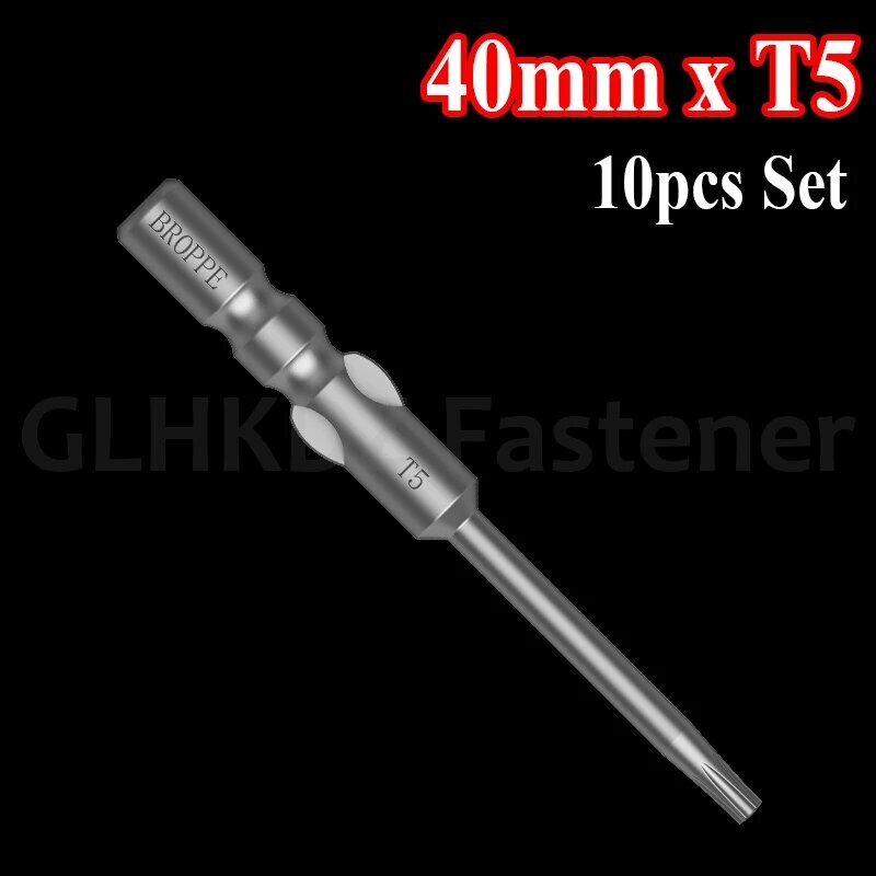 Набор бит для отвертки GooBetter 800 40mm x T5