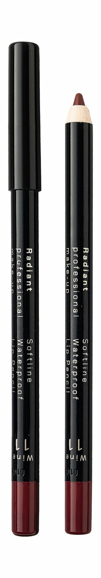 Radiant Professional Make-up Softline Waterproof Lip Pencil Карандаш для губ 11 Wine (винный) 46054 мл/гр