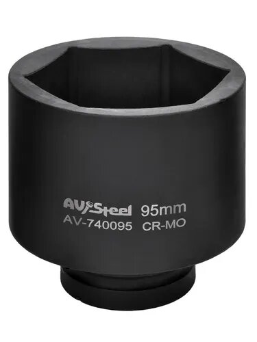 Головка ударная 1" шестигранная 95мм "AV Steel"