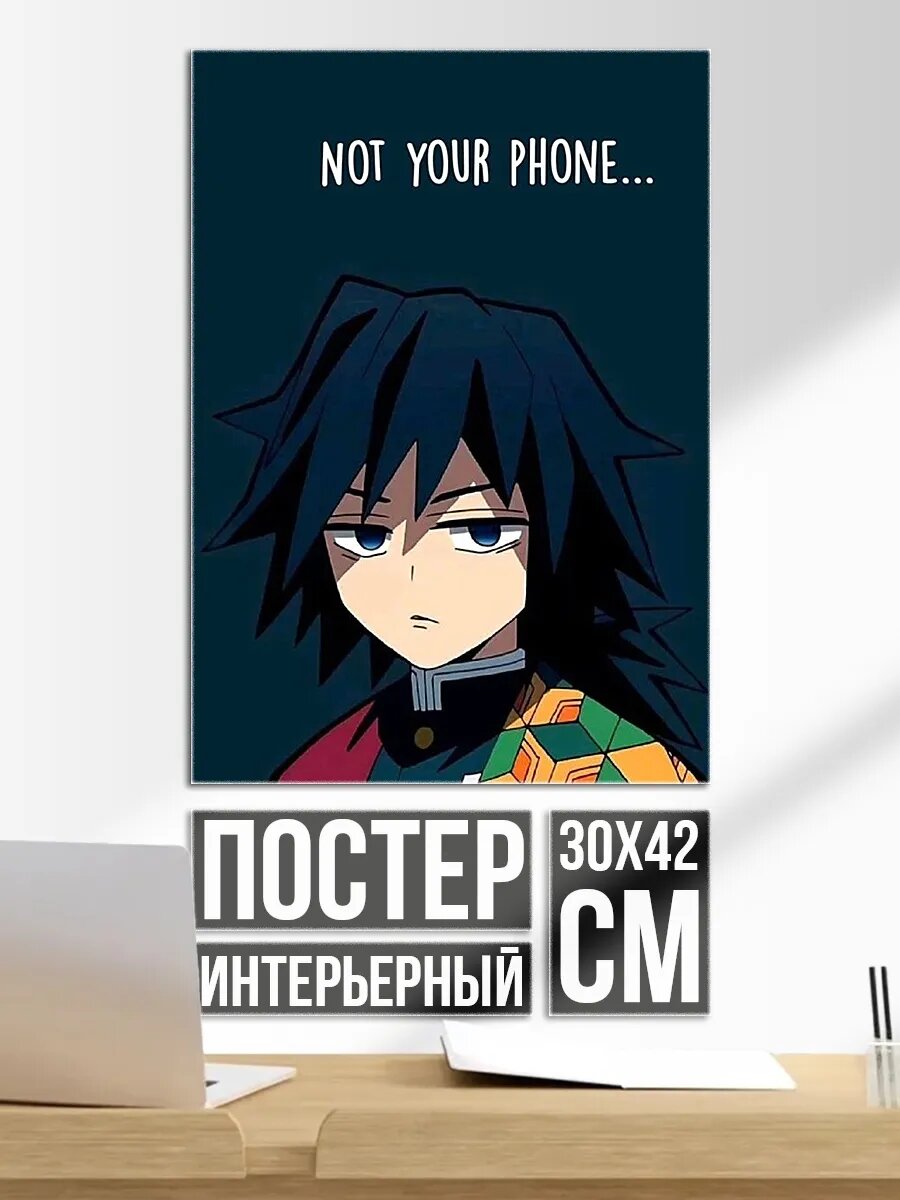 Плакат постер Гию Томиока