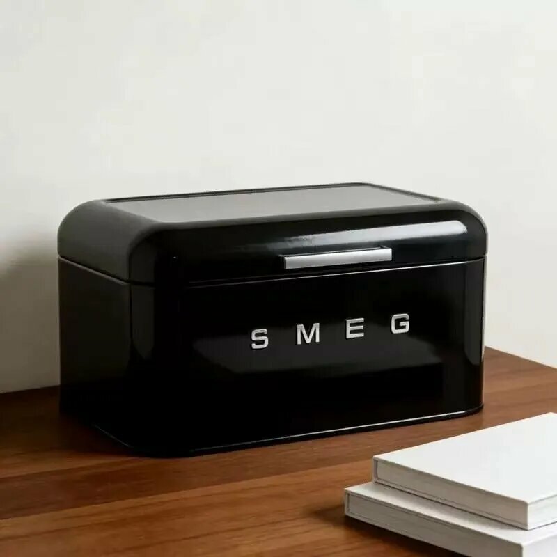 Хлебница Sme.g с крышкой, контейнер для хранения, 30 x 18 x 15 см