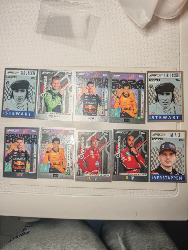 Коллекционная карточка Topps 2025 Turbo Attax F1