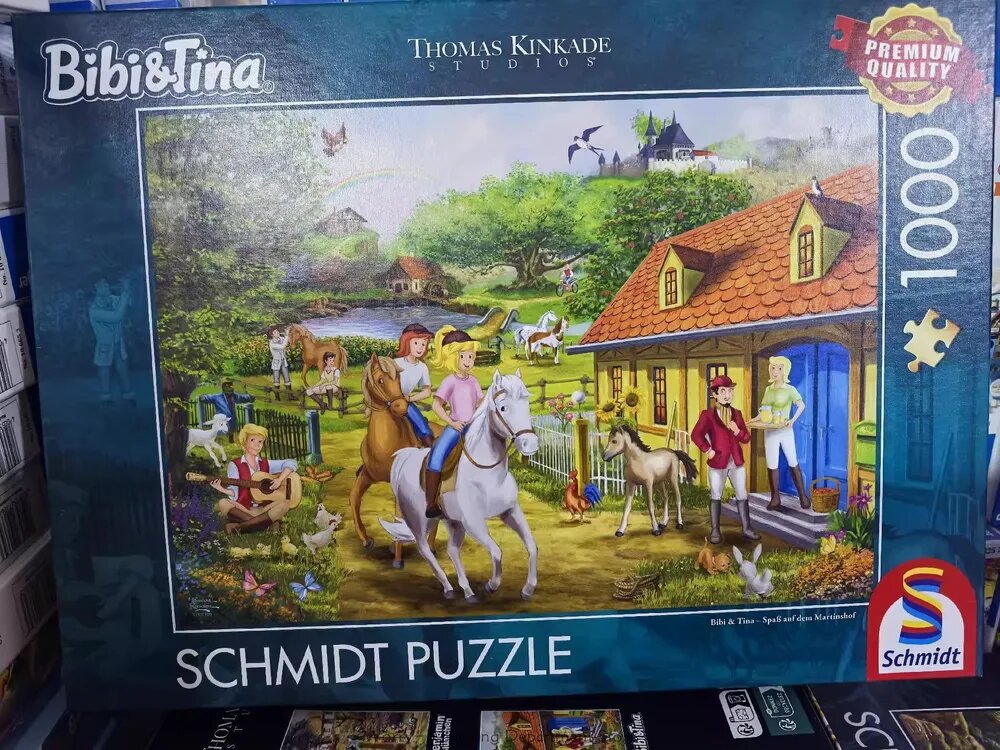 Disney Пазл 1000 деталей импортирован из Германии развивающие игрушки мультфильм