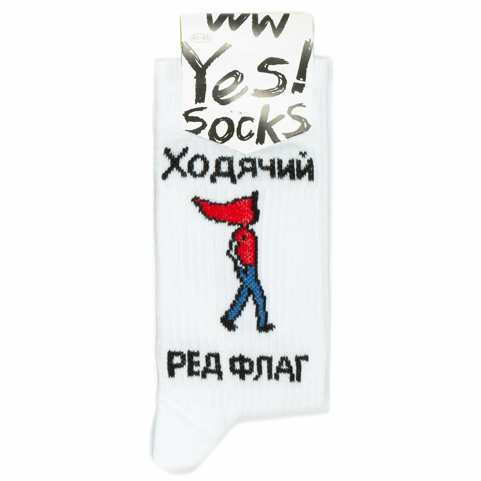 Носки Ходячий ред флаг