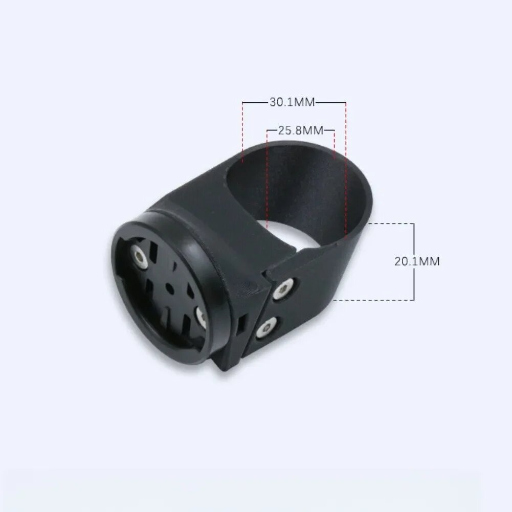 TOOPRE Кронштейн для фонаря Giant DFuse карбоновый матовый черный C-Black