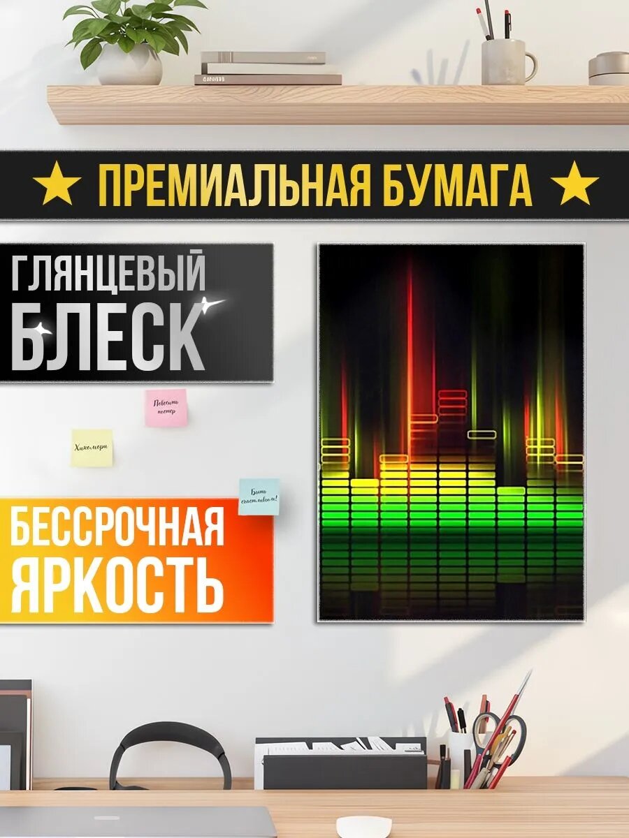 Постер на стену Эквалайзер — фото 1