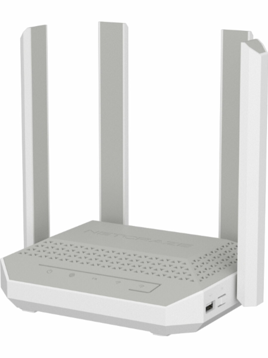 Wi-Fi роутер Netcraze Hopper NC-3811, двухдиапазонный, Mesh, белый
