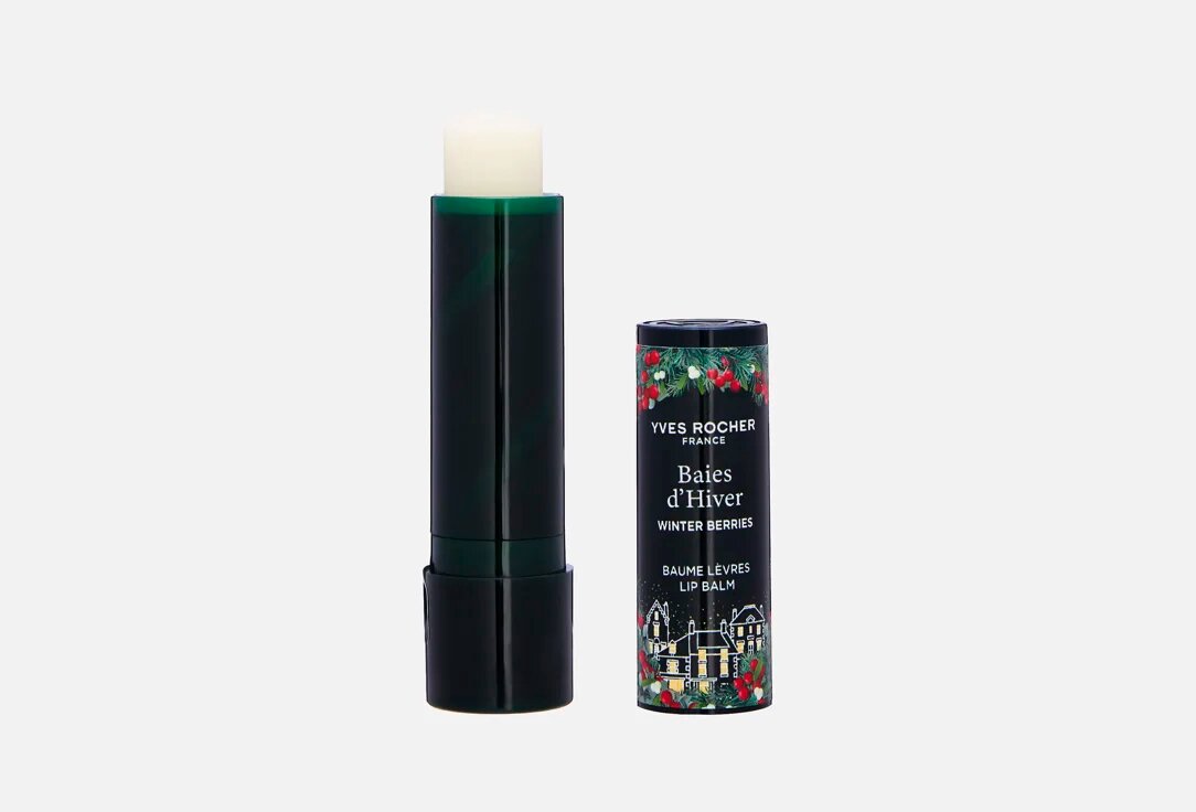 Yves Rocher Lip balm Питательный бальзам для губ 4.8 г Зимние ягоды