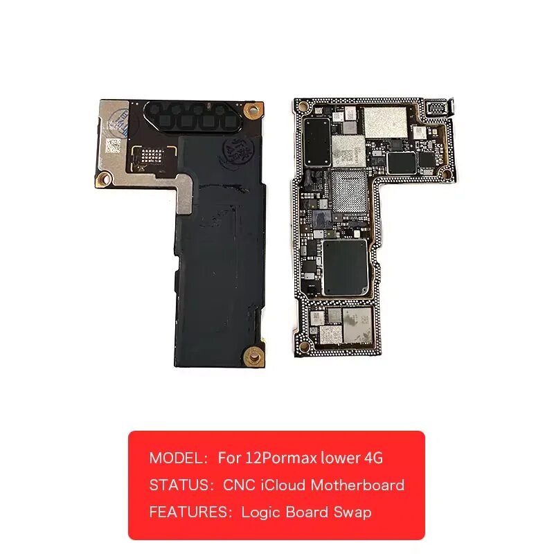 Материнская плата с ЧПУ для iPhone 12 Pro MAX Mini Logic Board Полировка Удаление 12PM Lower US