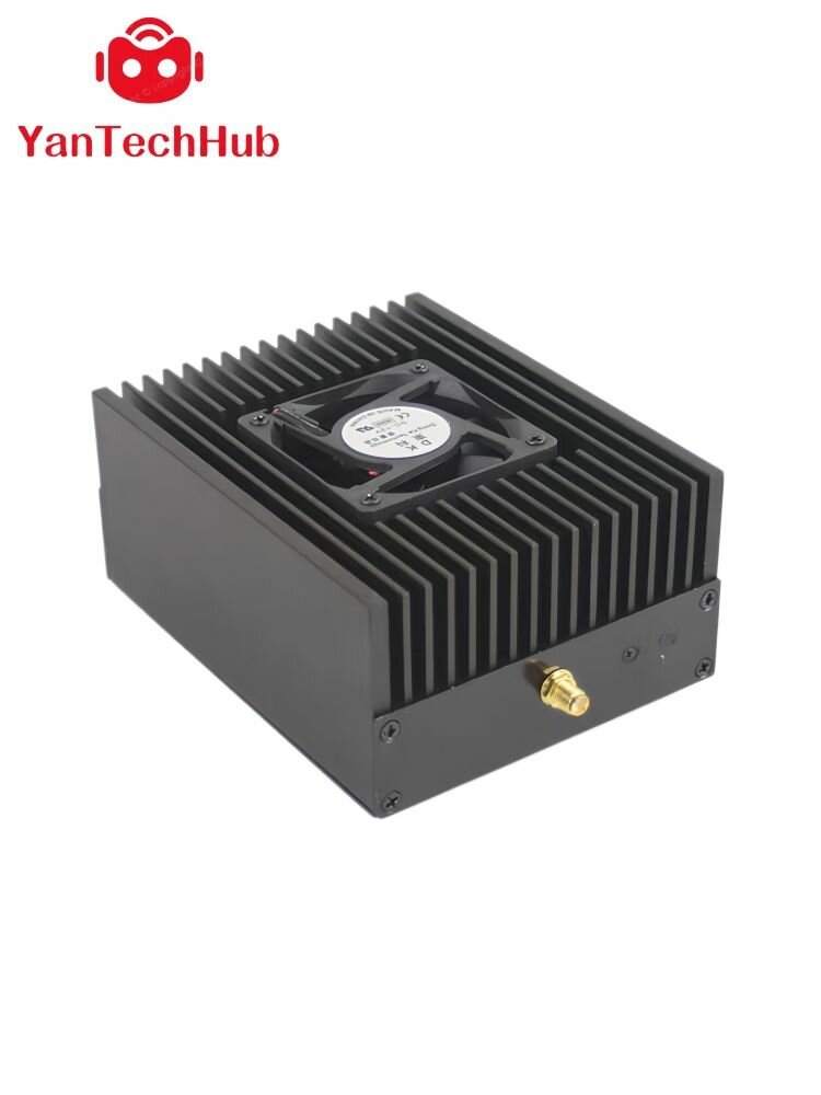 Цифровой усилитель мощности для радиостанций, UHF 80 Вт, поддержка DMR, FM, для раций и приёмников