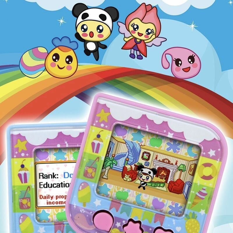 Развивающая игрушка для девочек / мальчиков Тамагочи Tamagotchi - футляры из силикагеля и зимний особый стиль