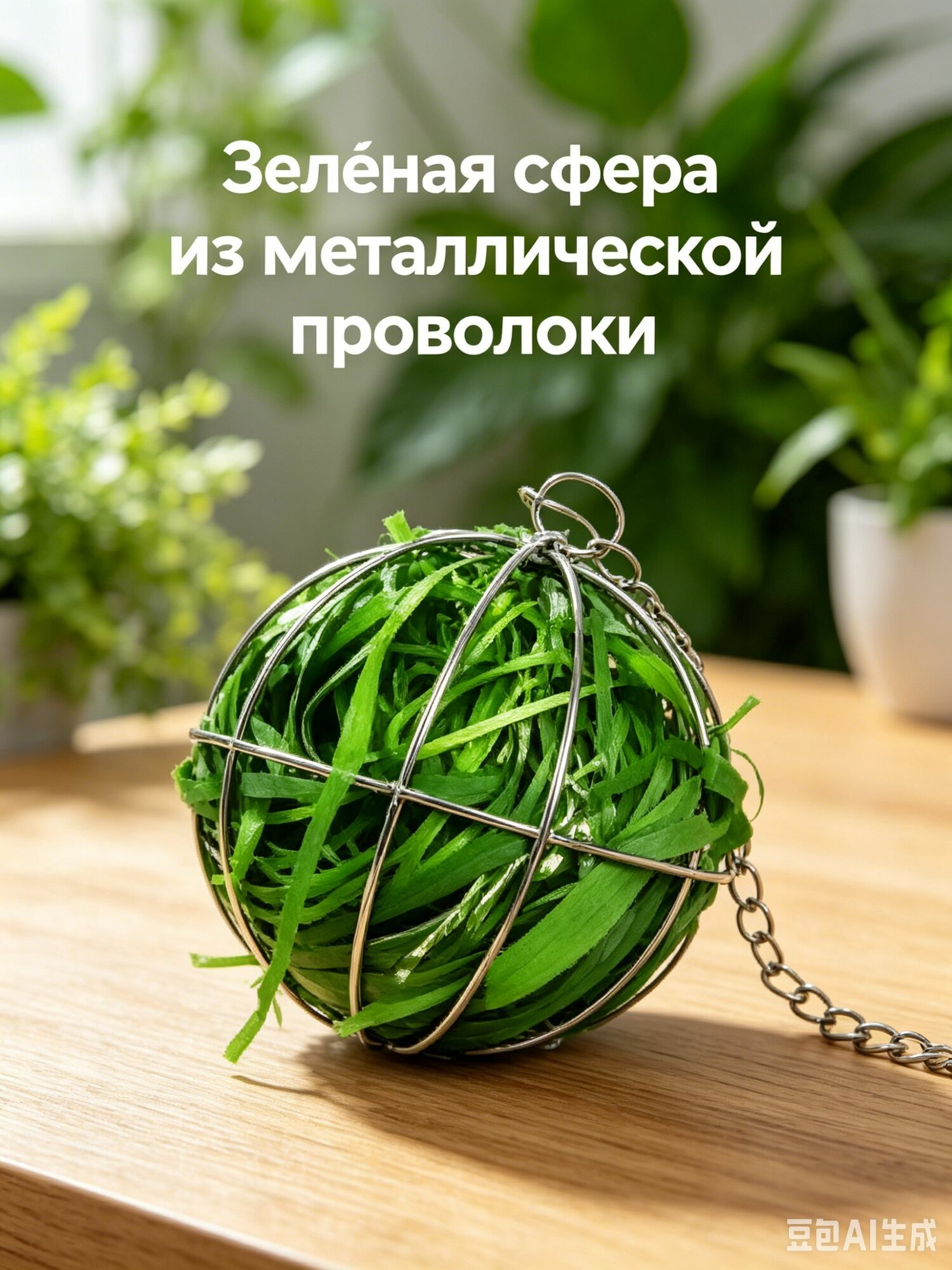 Травяной шар из трав