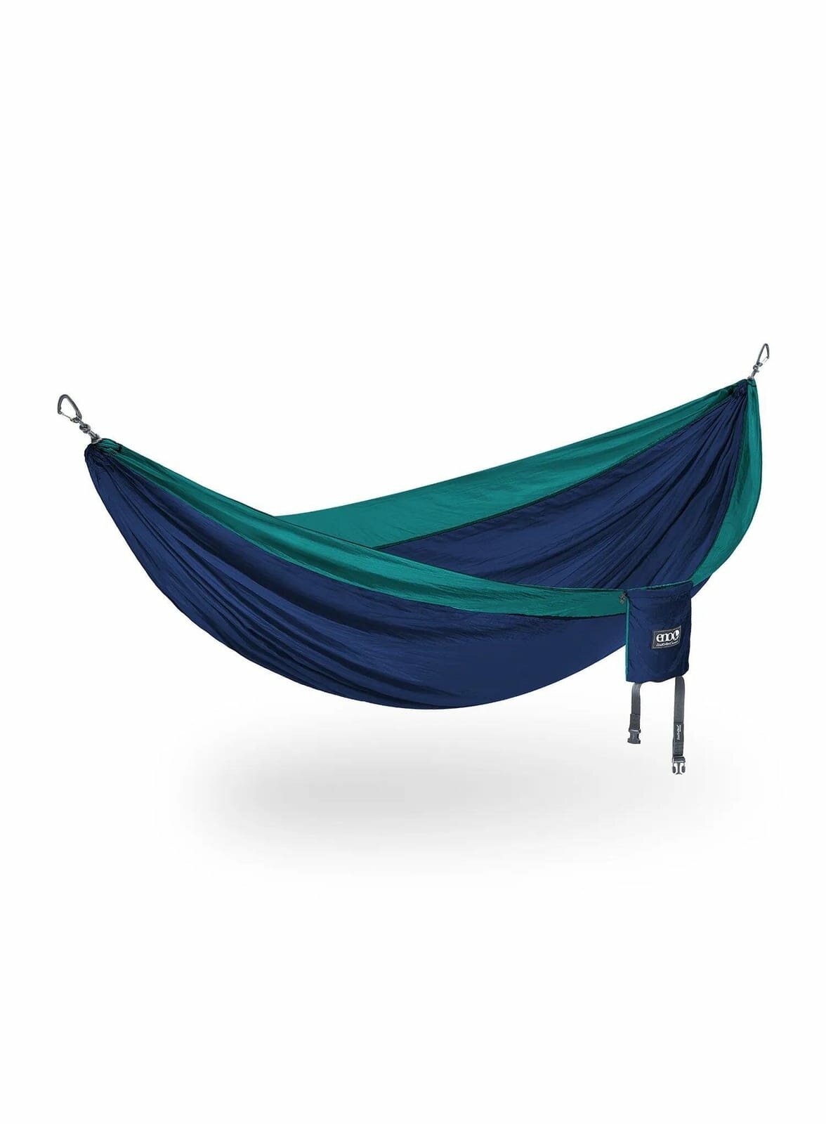 DECATHLON гамак decathlon doublenest hammock, navy/seafoam, 290x192 см