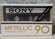 Аудиокассета SONY METALLIC