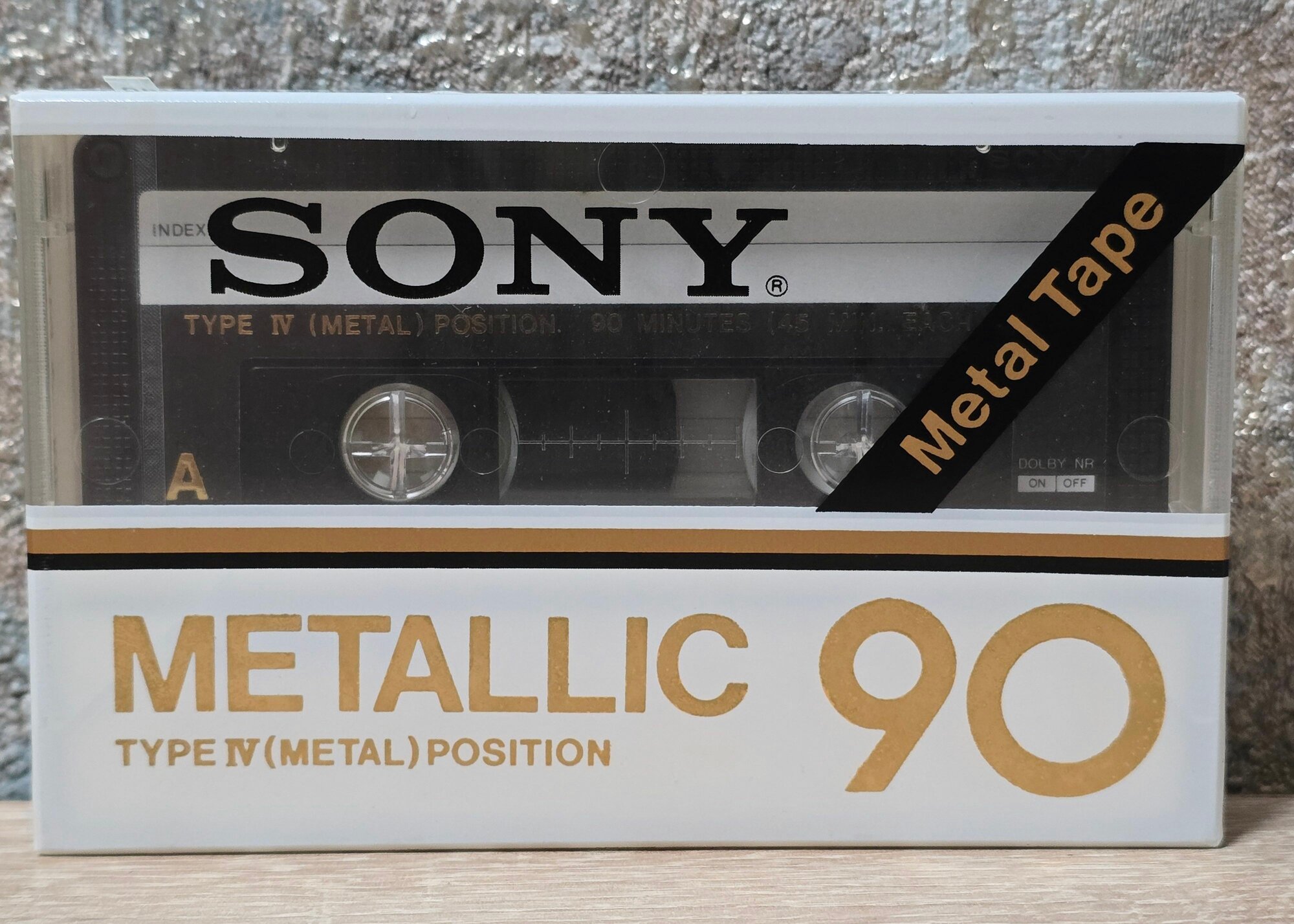 Аудиокассета SONY METALLIC