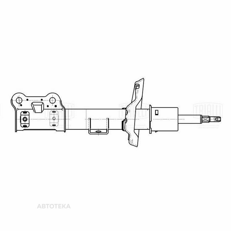 Амортизатор Kia Seltos (19-) (стойка) перед. прав. (AG 08316) TRIALLI AG08316