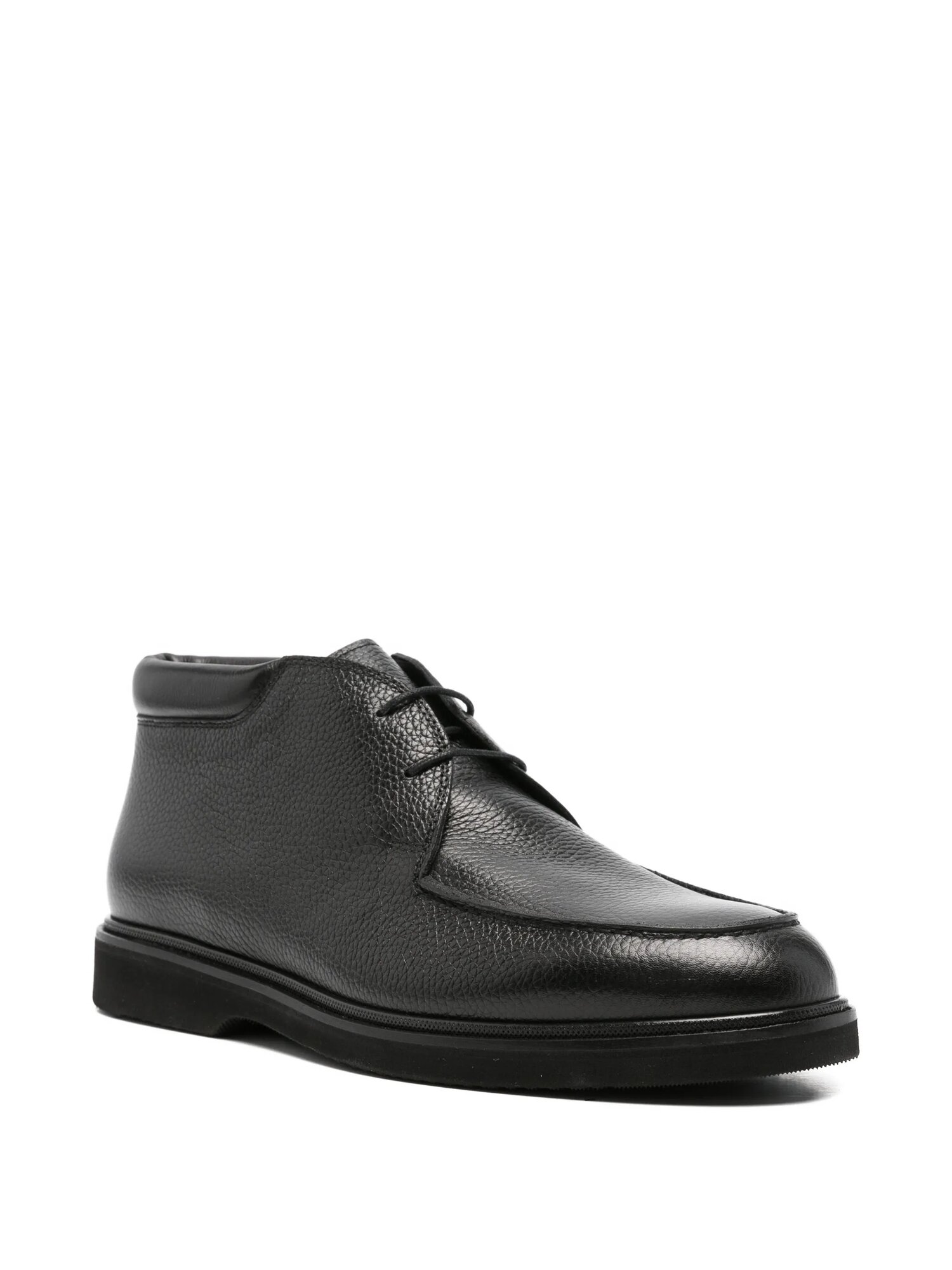 Туфли  Leather Derby shoes, размер 45, black/black — фото 1