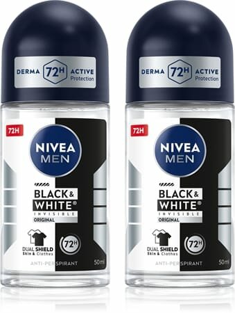 Дезодорант nivea black & white invisible, 50 мл