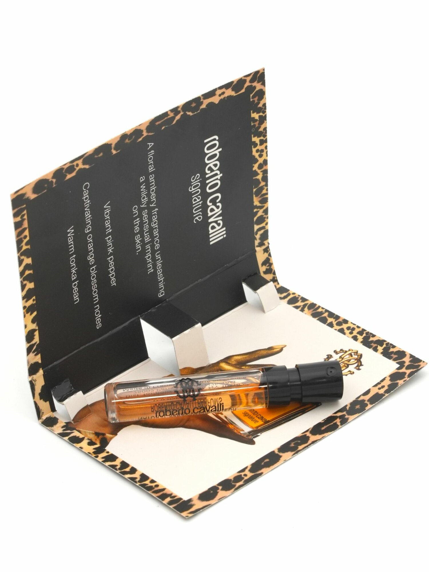 Парфюмерная вода (edP - eau de Parfum) Roberto Cavalli Signature женская 1,2мл
