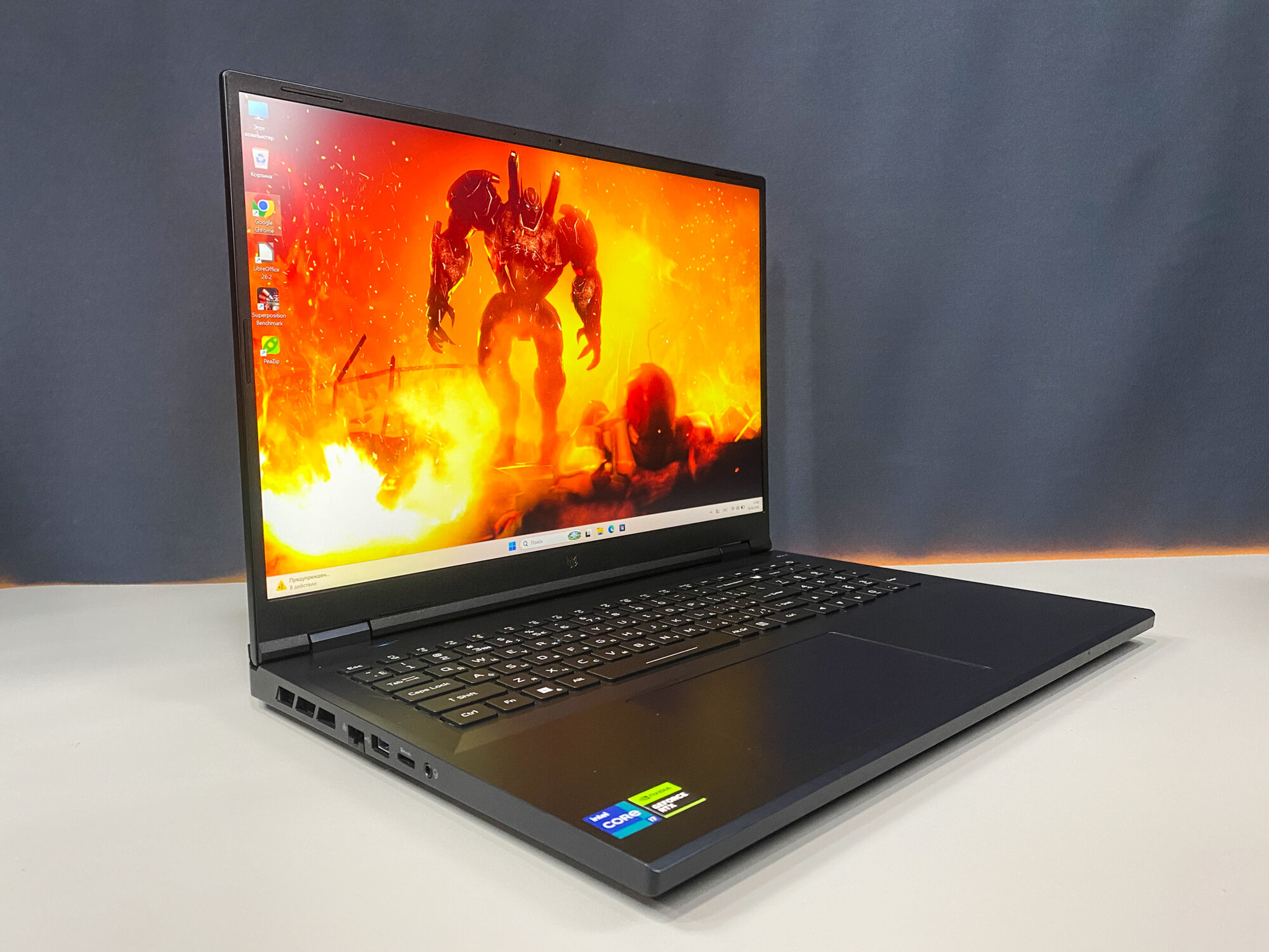 Игровой Ноутбук Acer Helios 18"2K 165Hz/Intel Core i7-14700HX 20/28*2.10-5.50GHz/RTX 4060-8Gb/24Gb/SSD1Tb
