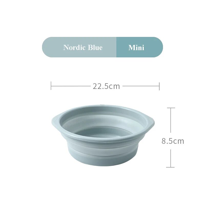 WIKHOSTAR складная раковина Blue Mini