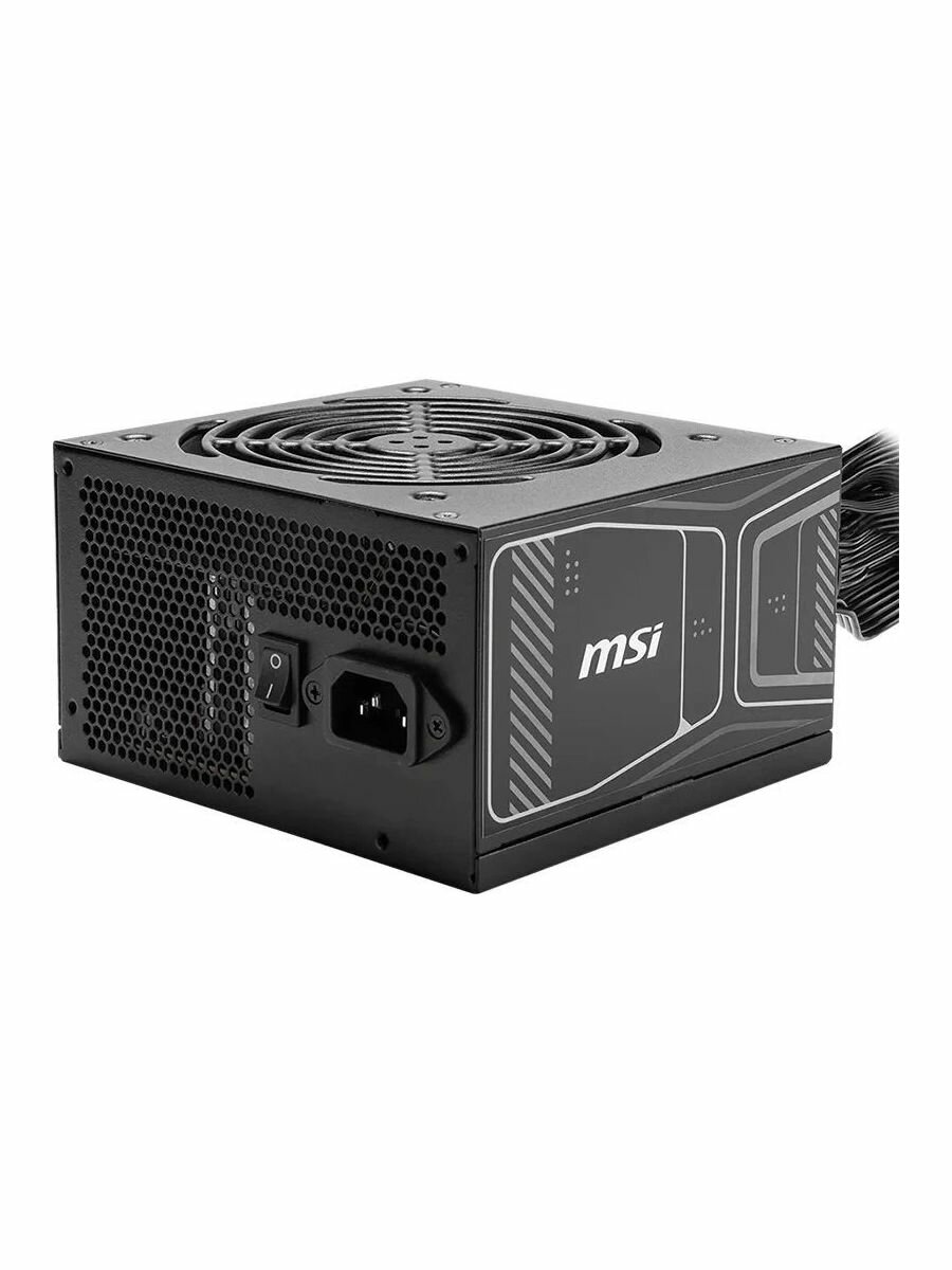 Блок питания MSI ATX 850W MAG A850GN PCIE5 80+ gold (20+4pin) APFC 120mm fan 4xSATA RTL