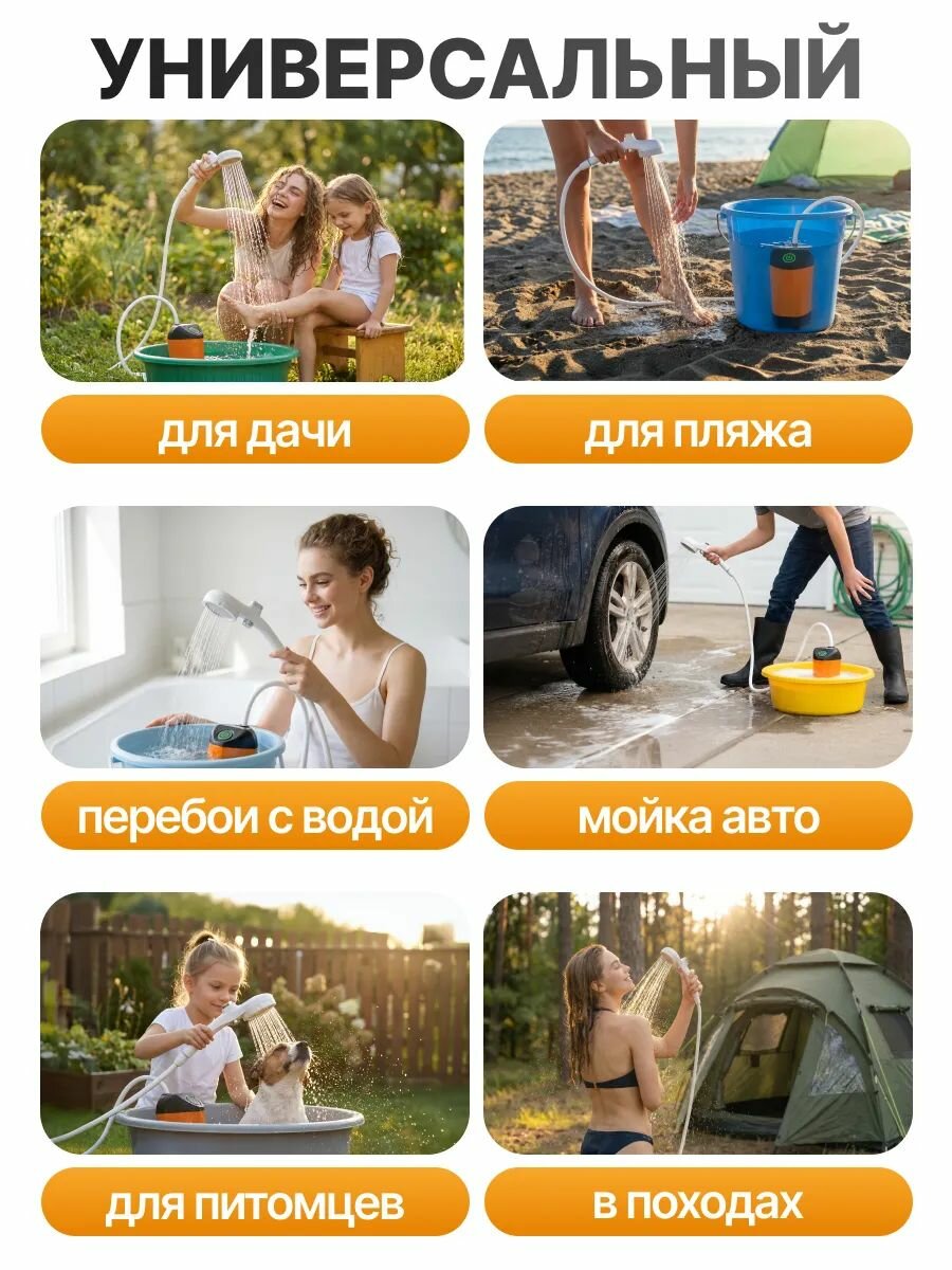 Душ садовый