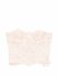 Топ Floral-lace strapless top