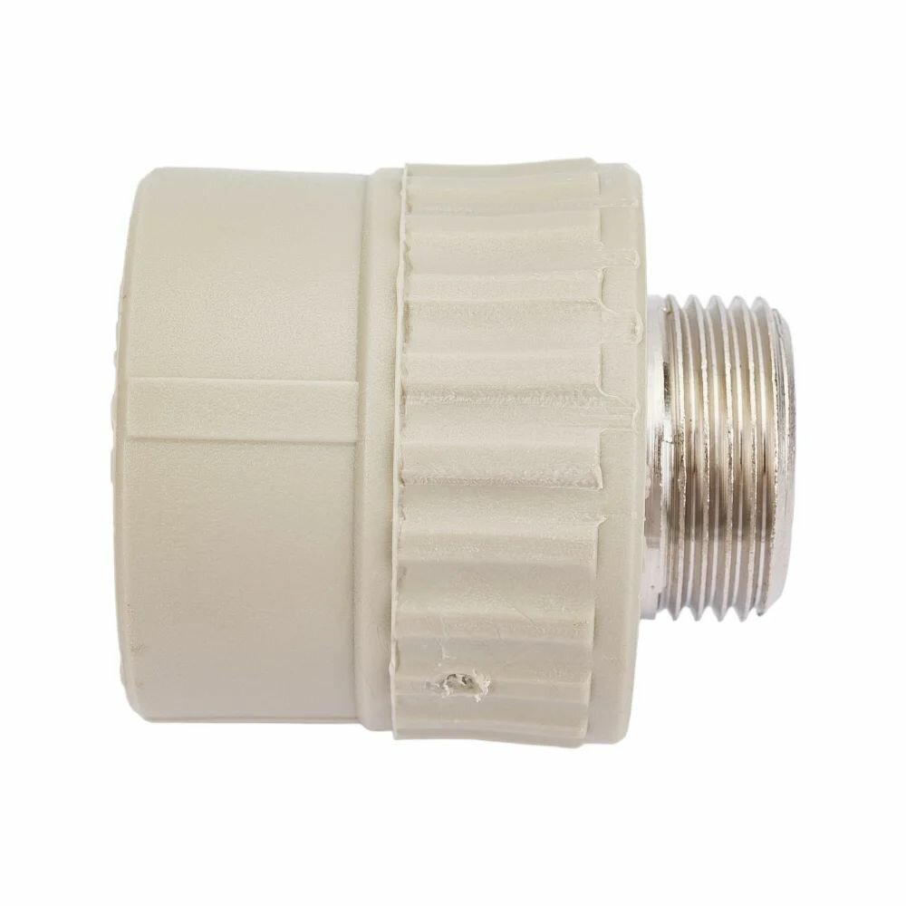 Муфта комбинированная с наружной резьбой VALFEX PP-R серая, 32 мм х3/4" 10130132Г 127-0363