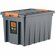 Ящик п/п Rox Box 590х395х370 мм с крышкой и клипсами, на роликах, PRO, 70 л. цв....