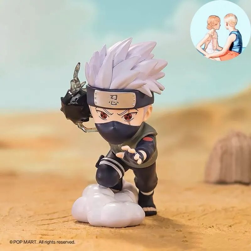 POP MART - Коллекция Naruto Наруто Серия Слепая коробка, Подарки, украшения комнат