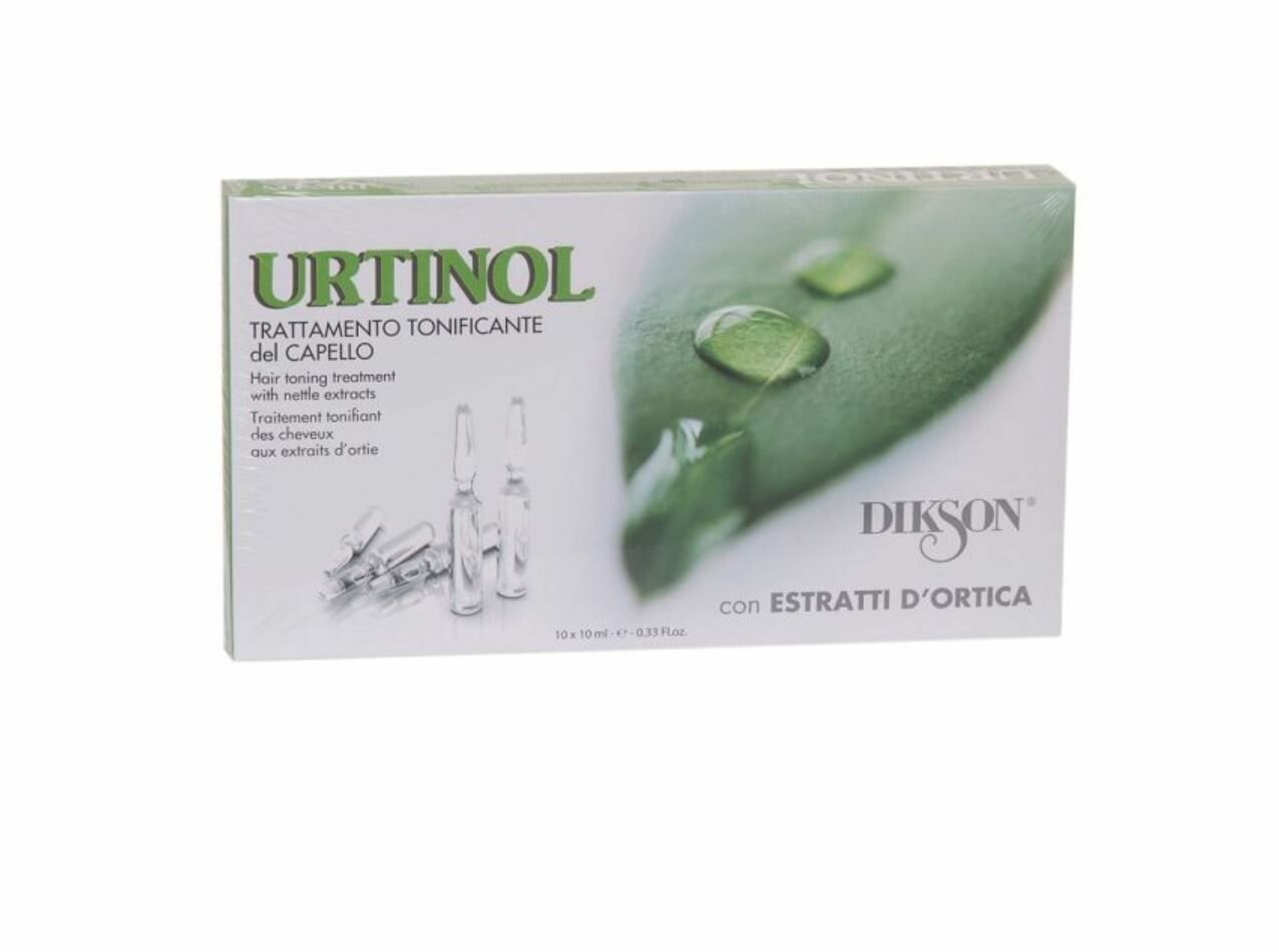 Dikson, URTINOL, Ампула для жирной кожи головы, 10*10 мл