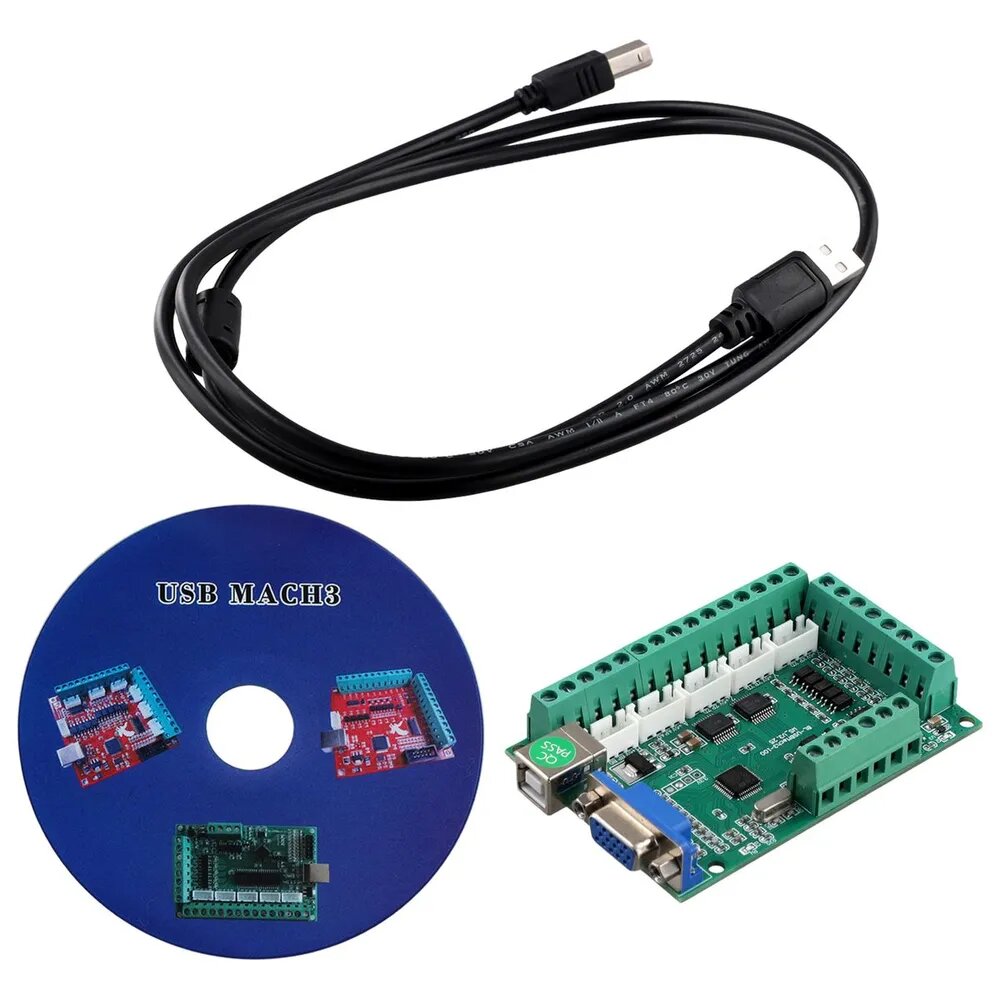 Mach3 V3.25 USB-Драйвер-Контроллер 5-Осевая Плата С ЧПУ Z Инструмент Для Настройки