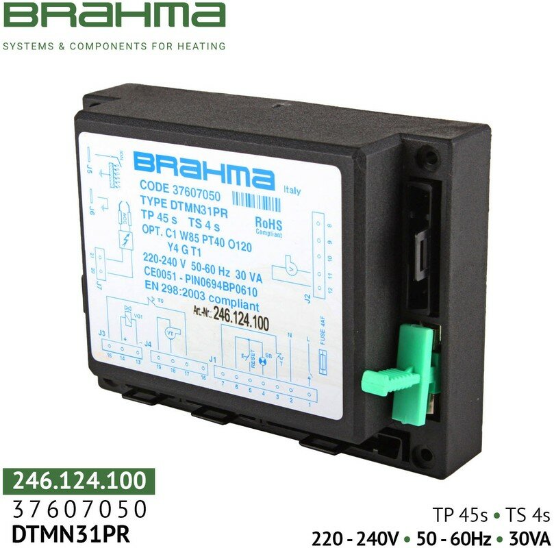 Блок управления горением Brahma DTMN31PR 37607050